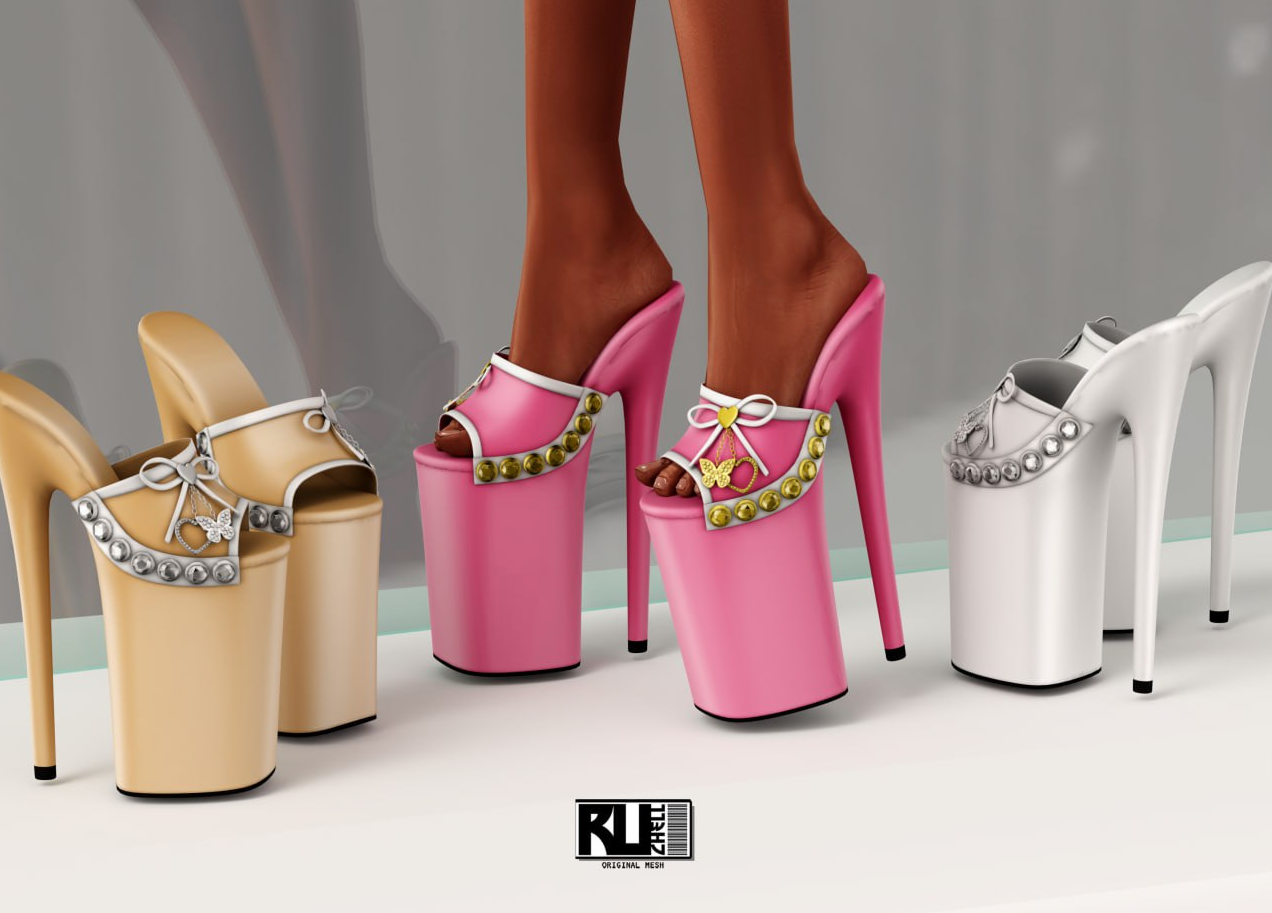 Ruchellsims Madeline Heels для Симс 4 Скачать мод