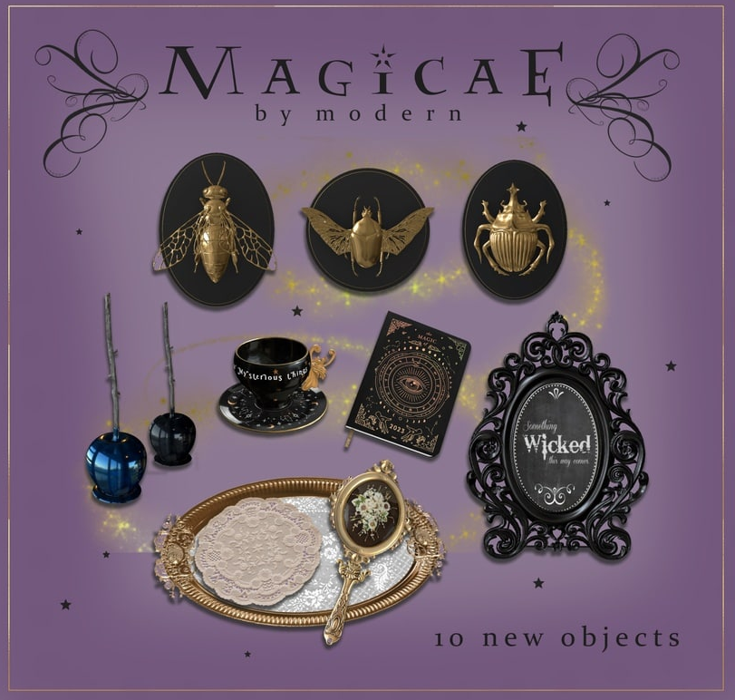 ModernSims - 🍂🎃👻 Magicae Halloween Set🍂🎃👻 для Симс 4. Скачать мод